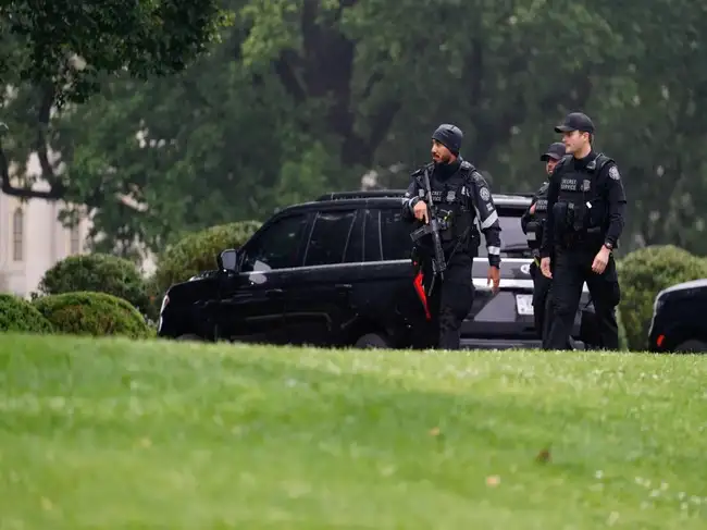 white house shooting: White House shooting: Gunman killed after opening ...