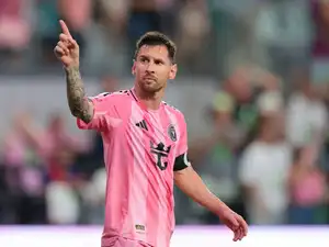 Lionel Messi becomes second footballer after Cristiano Ronaldo to reach ...