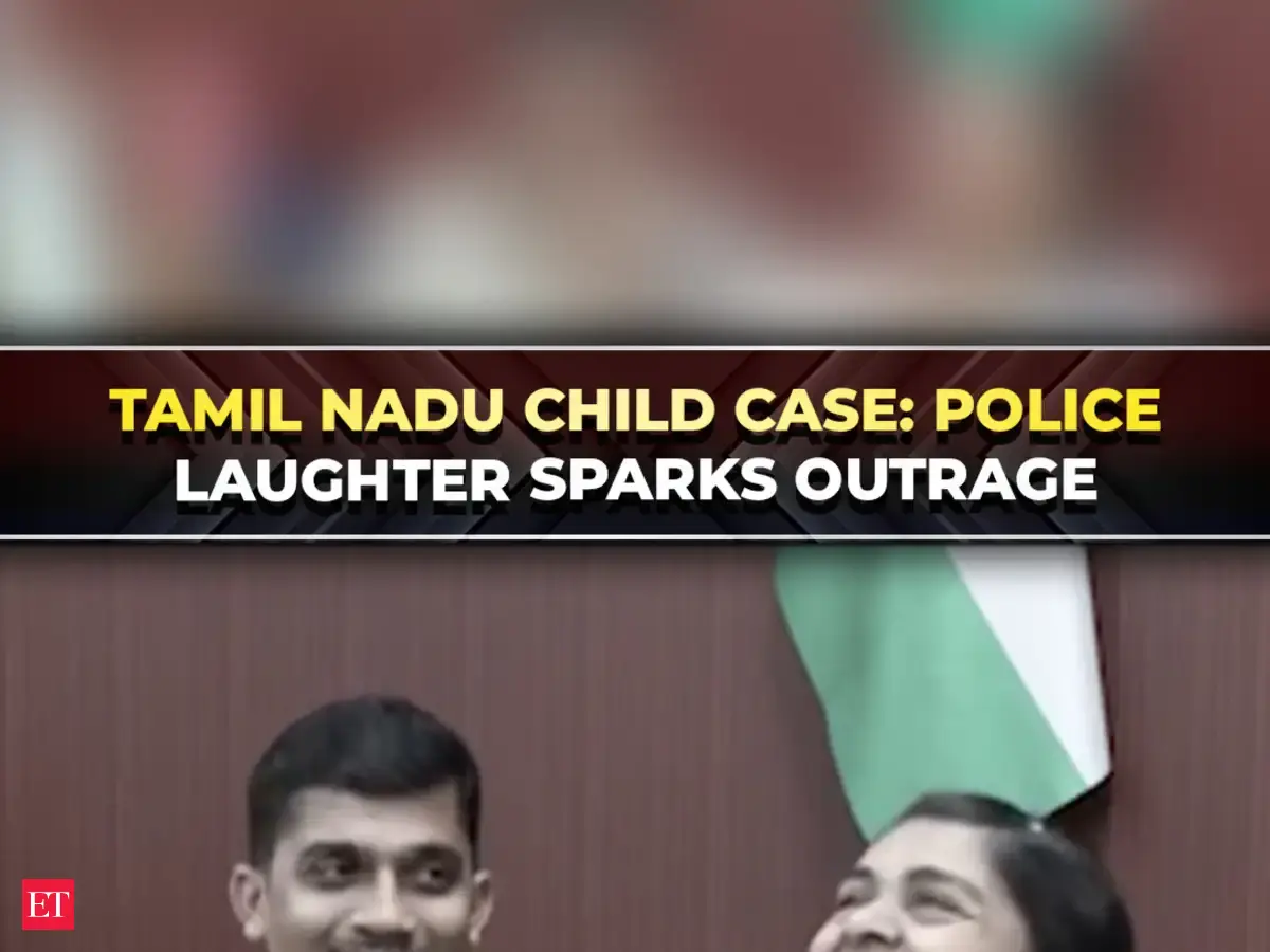 Coimbatore child murder case: Police officers laughing during press ...