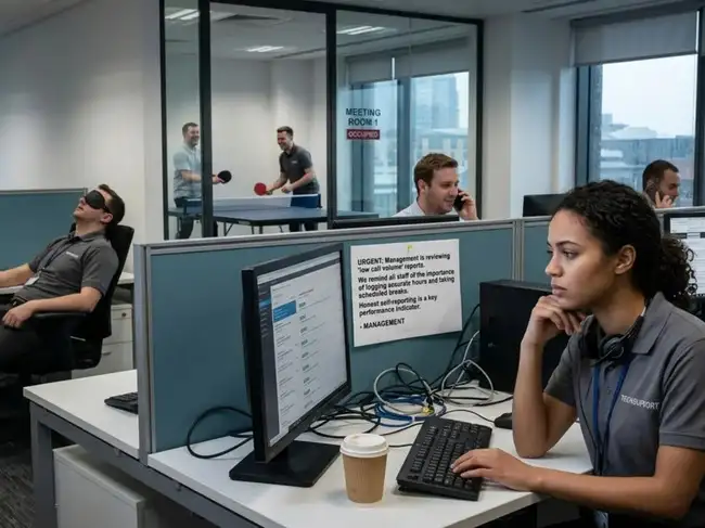IT helpdesk worker finds co-workers faking meetings, dodging calls and ...