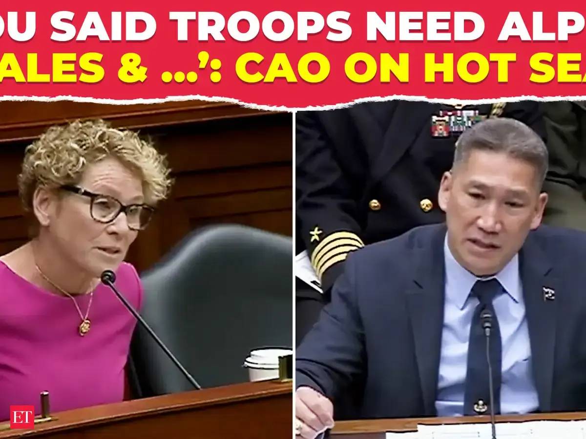 ‘What we need are Alpha males…’: Chrissy Houlahan PRESSES Navy Secy ...