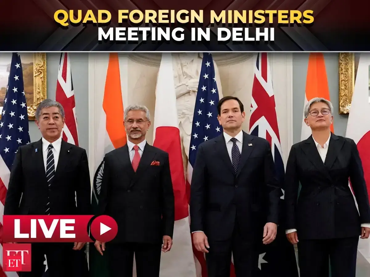 Quad Foreign Ministers Meeting in New Delhi | India US Japan Australia ...