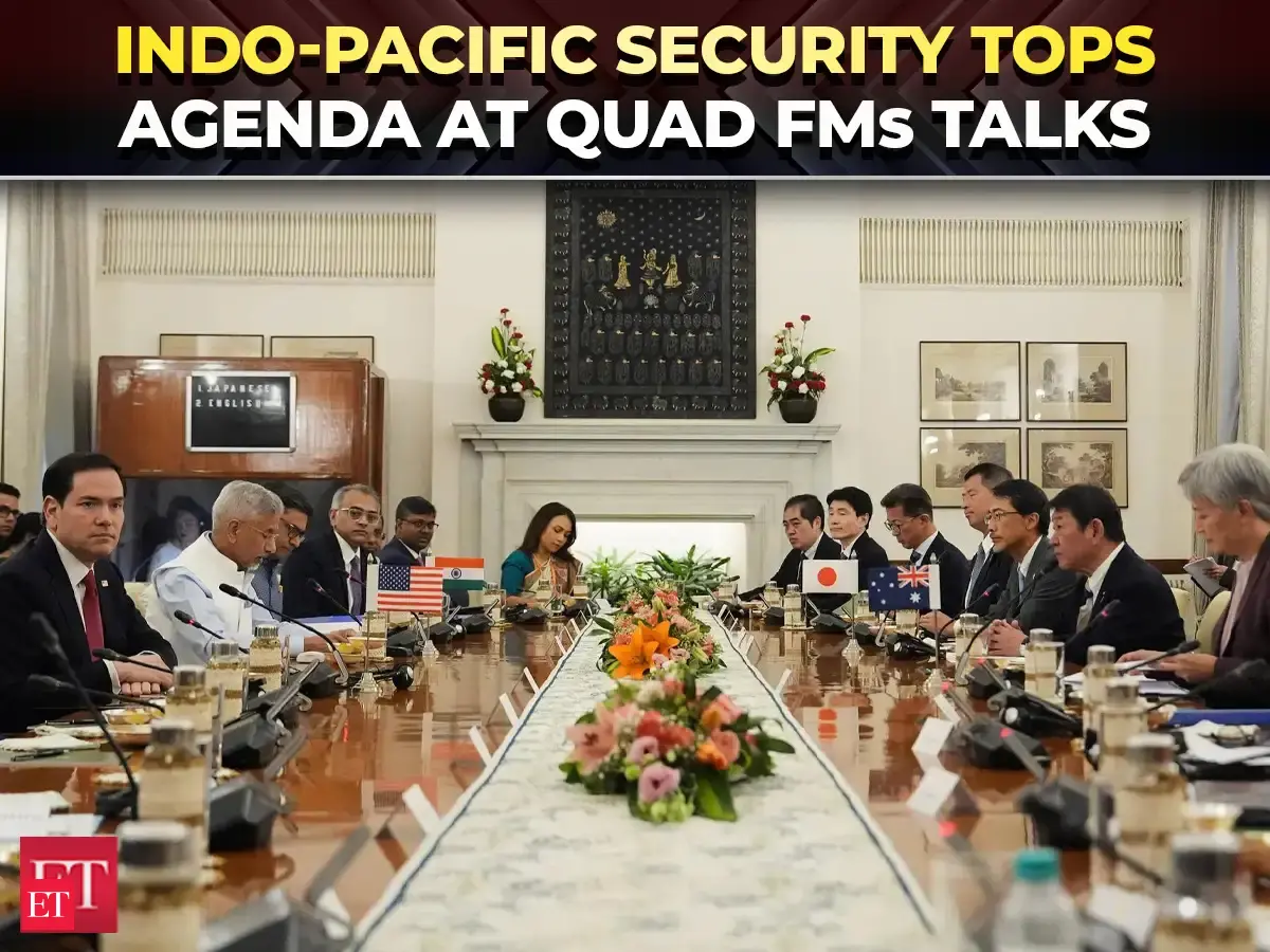 EAM Jaishankar at Quad meet: Indo-Pacific must remain driver for global ...