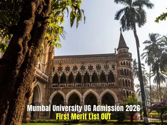 Mumbai University First Merit List for UG Admission 2026 out at mu.ac ...