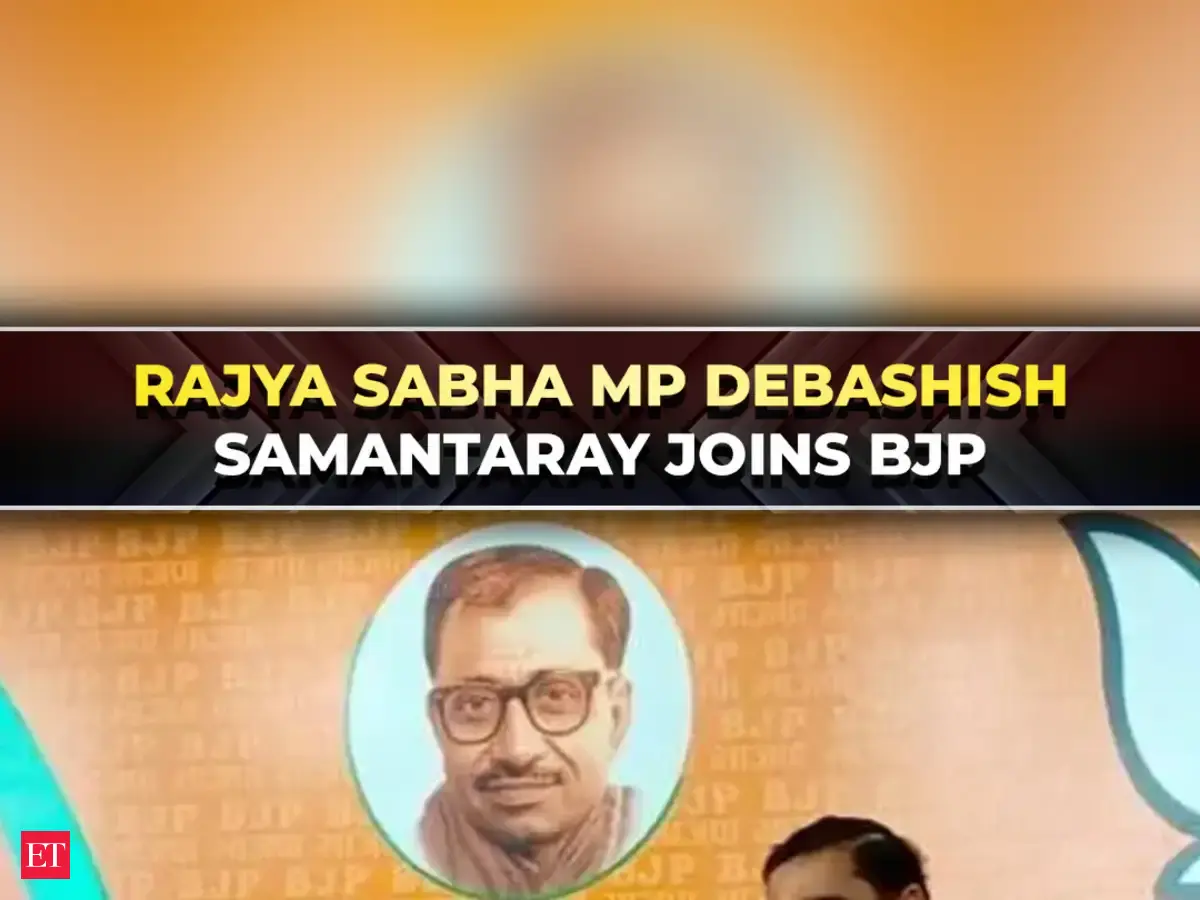 Rajya Sabha MP Debashish Samantaray joins BJP after resigning from BJD ...