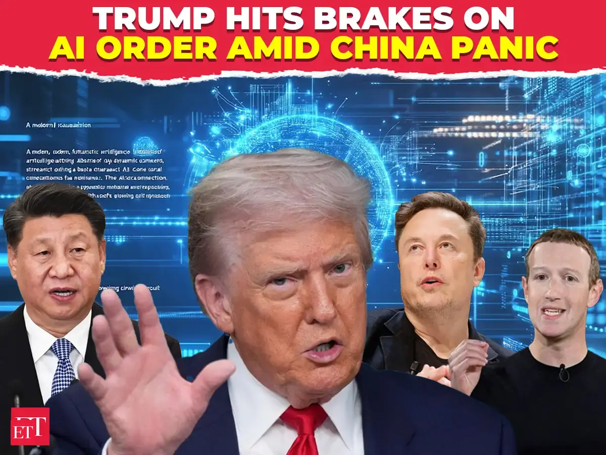 executive order on powerful AI models: US vs China over AI control ...