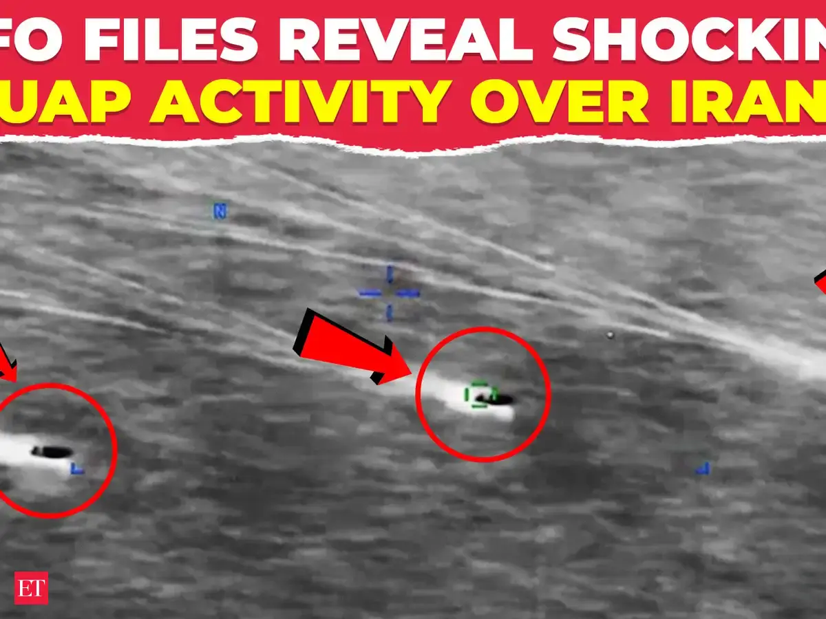 Pentagon UFO files REVEAL mysterious UAP formations over Iran, CENTCOM ...