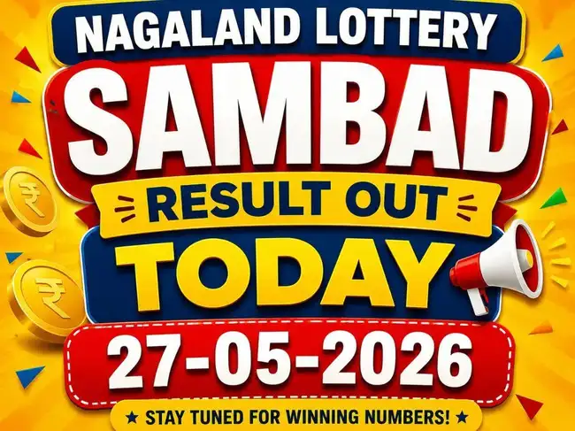Nagaland Dear Wednesday Lottery Result Out Today (27 May 2026); check ...