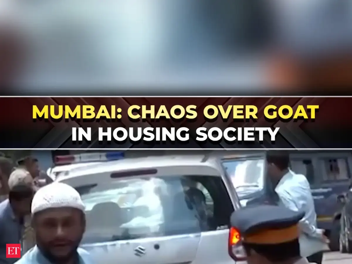 Angry man takes away sacrificial goat from housing society in Mumbai ...