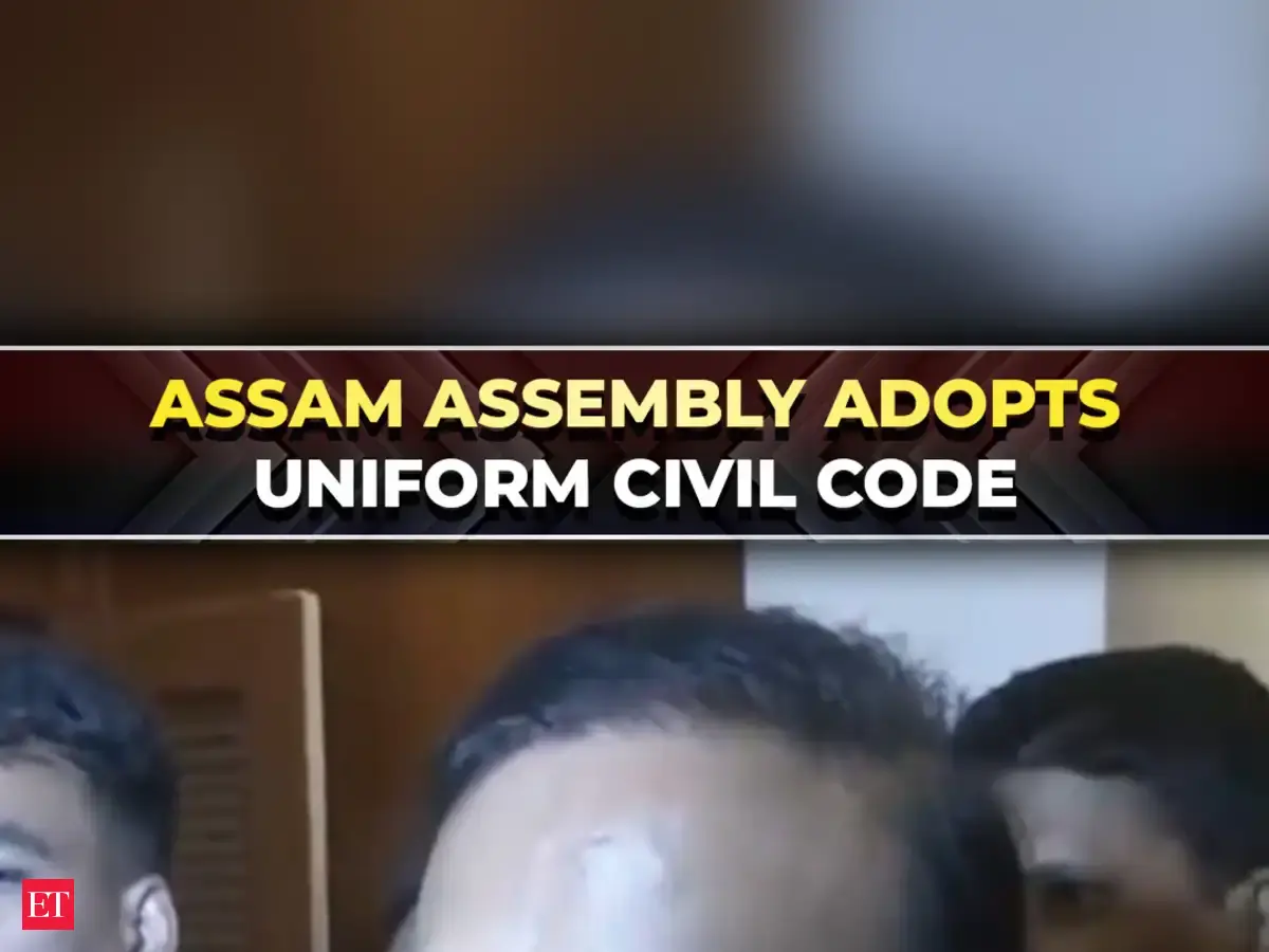 Assam becomes first northeastern state to adopt Uniform Civil Code for ...