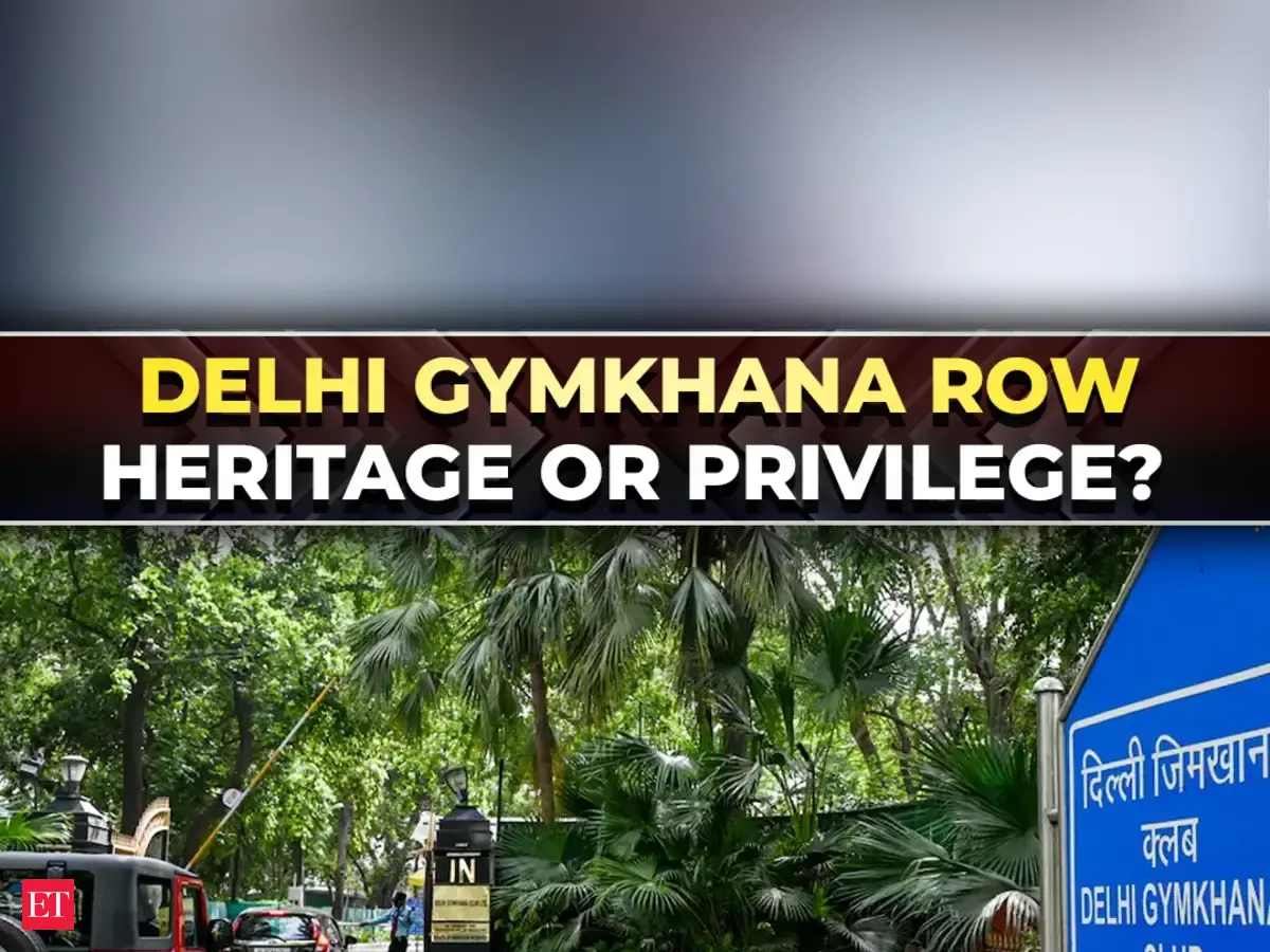Delhi Gymkhana land row: Dues, lease and court battle - The Economic ...