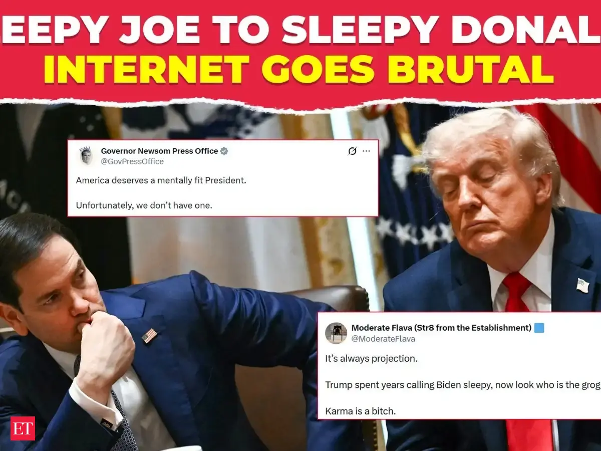 ‘US deserves mentally fit Prez’: ‘SLEEPY’ Trump faces backlash over ...