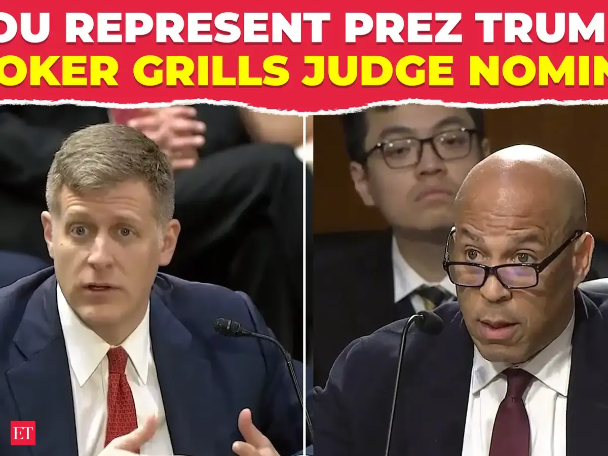 ‘Trump owes you $400K, why don’t you reveal that?’: Booker AMBUSHES ...