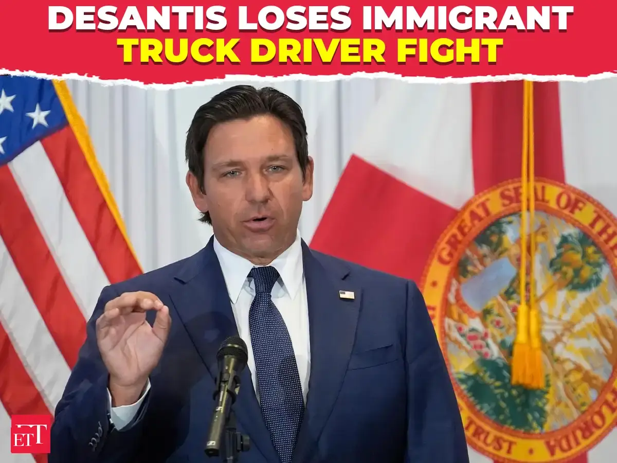 ron desantis: Immigrant truck driver row: SCOTUS rejects Florida ...