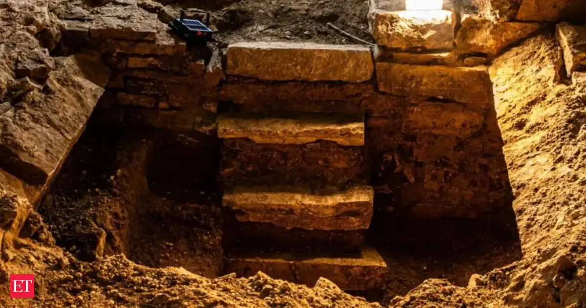 A hidden staircase in an 800-year-old French church just led ...