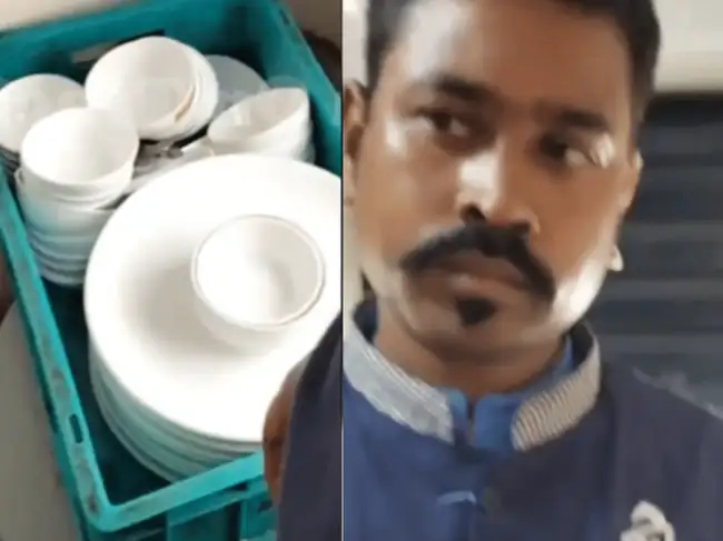 FSSAI sends notice to IRCTC after viral video shows utensils being ...