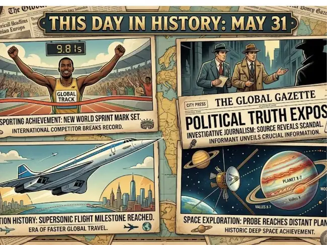 This Day in History 31st May: Usain Bolt record, Watergate revelation ...