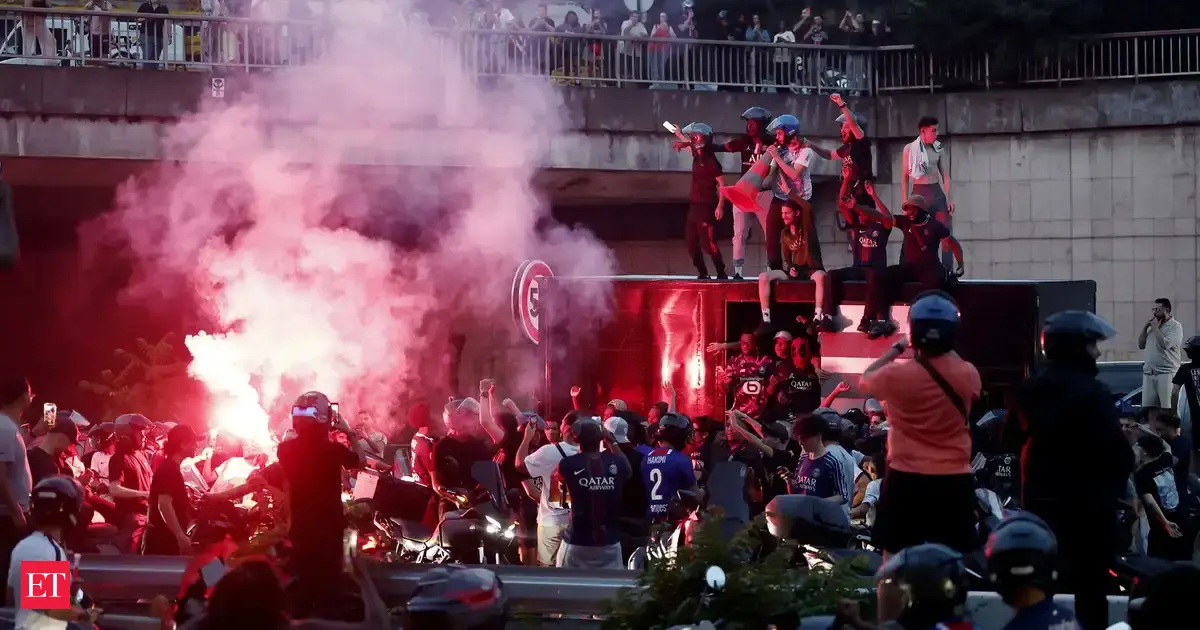 Over 400 arrested across France after PSG's Champions League victory ...