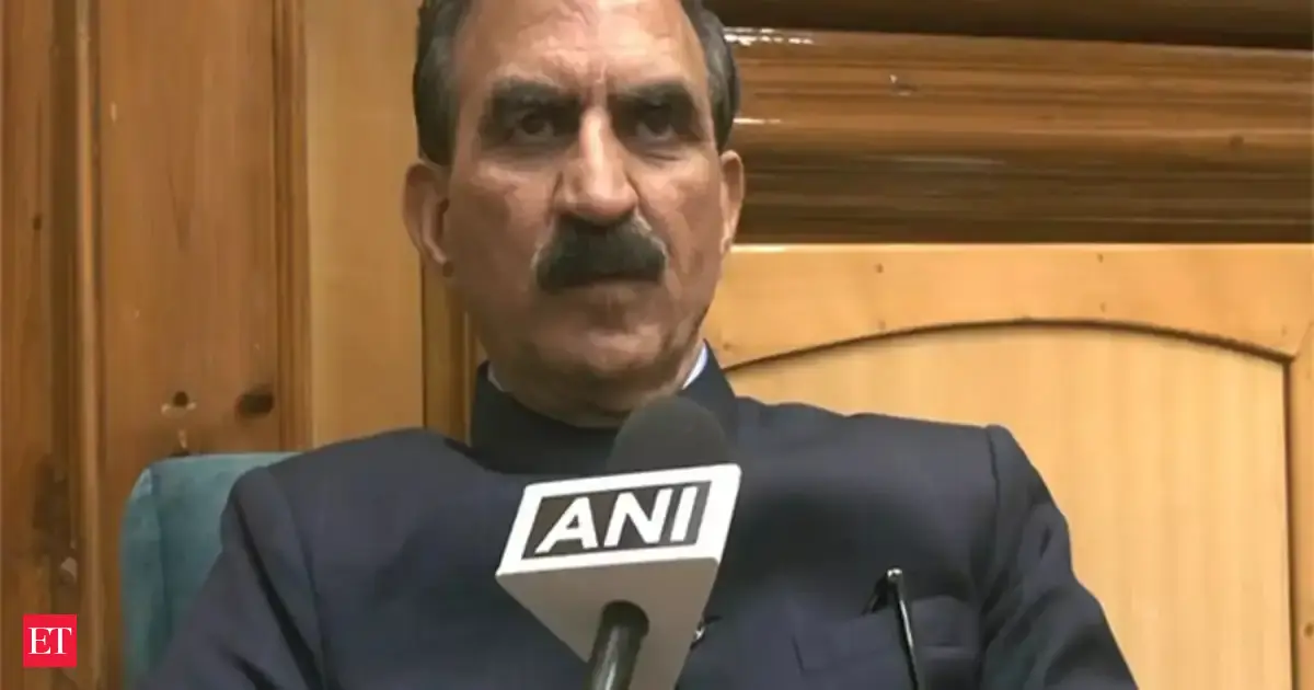 Census in Himachal to be held in two phases: Himachal CM Sukhu - The ...