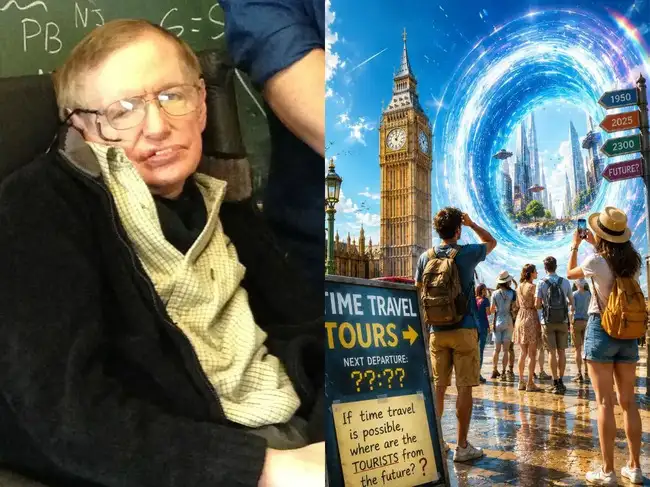 Quote of the day by Stephen Hawking: “If time travel is possible, where ...