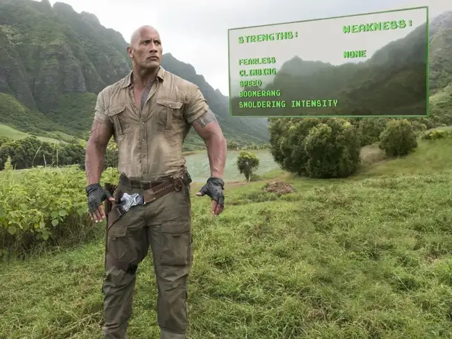 Movie dialogue of the day by Dwayne Johnson: 'It's a lot easier to be ...