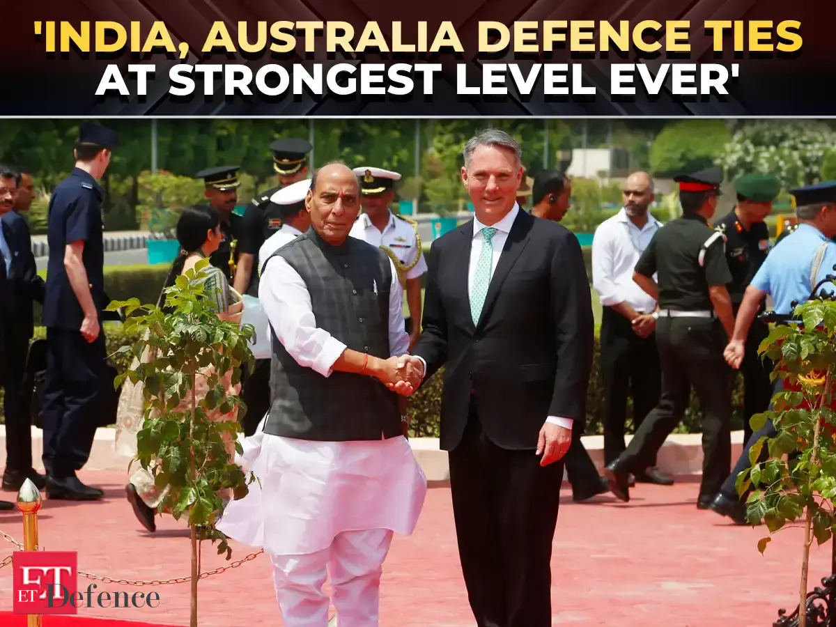 ‘Never more strategically aligned’: Richard Marles in Delhi on India ...