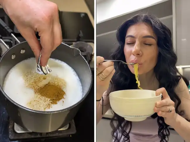 Not water but milk. Dutch influencer living in Mumbai calls her unique ...
