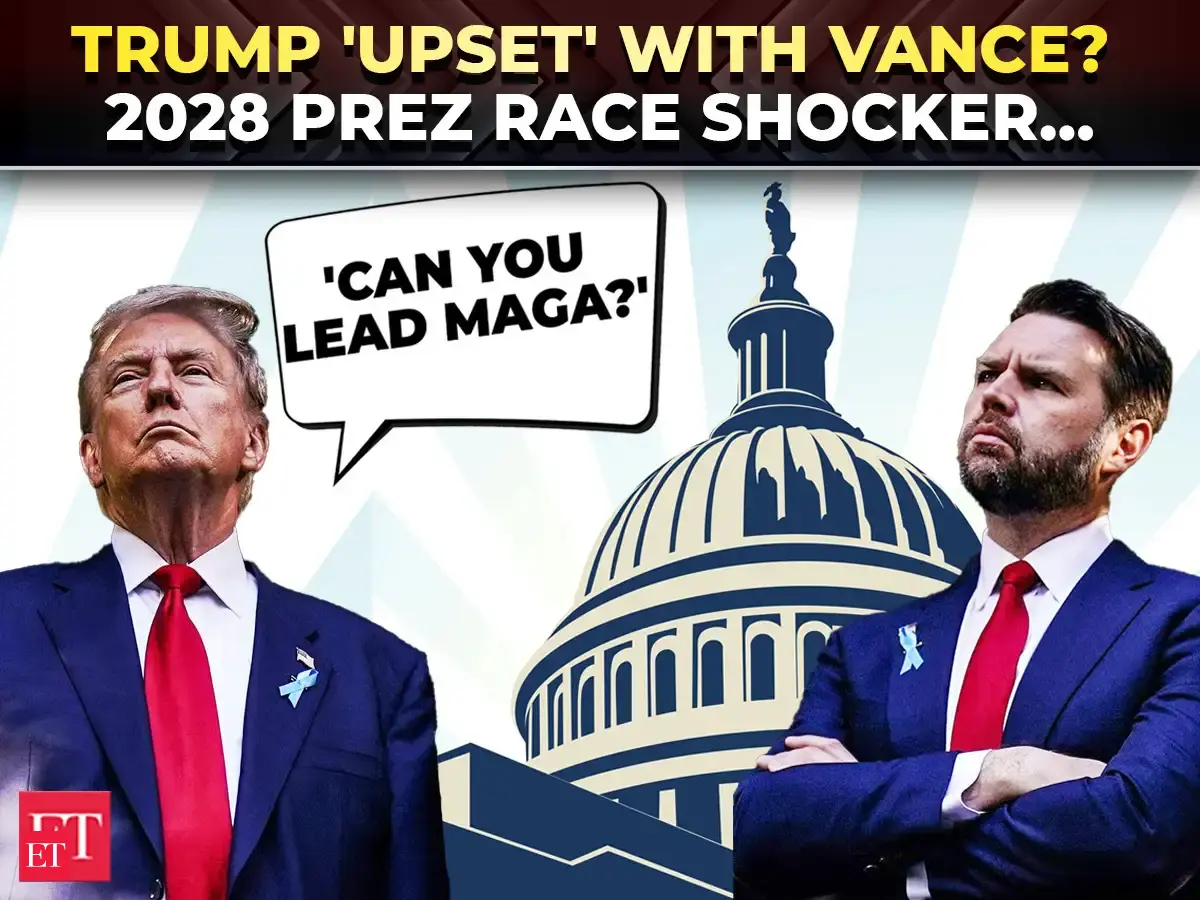 'Can JD lead MAGA?': Trump 'QUESTIONS' Vance as MAGA succession drama ...