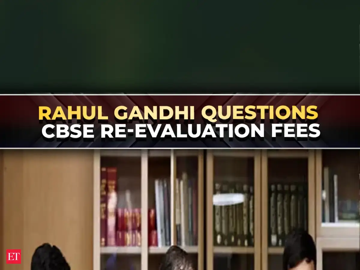 'Mistake is CBSE's, punishment is child's': Rahul Gandhi meets Class 12 ...