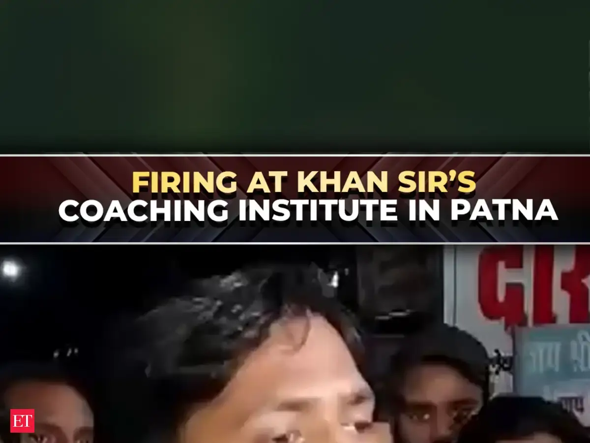 Khan sir’s coaching institute attacked in Patna; gun shots fired, one ...