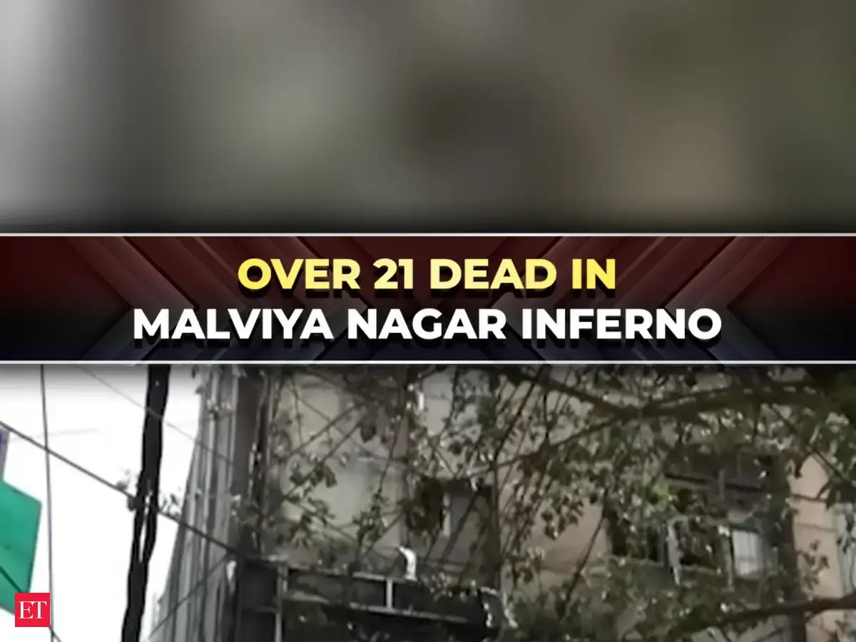 Malviya Nagar fire incident: 21 dead in New Delhi restaurant blaze ...