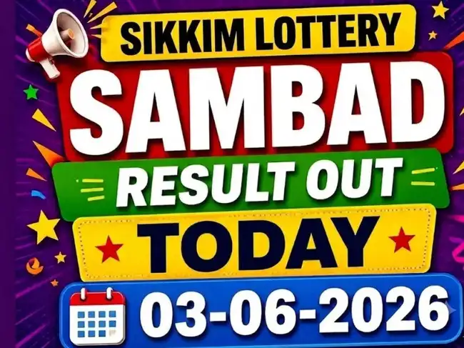 Sikkim State Dear Sambad Lottery Result June 3: Check ₹1 crore winning ...