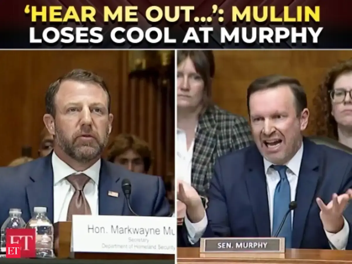‘Senator, DON’T PUT WORDS IN MY MOUTH!’: Mullin SNAPS at Murphy in ...