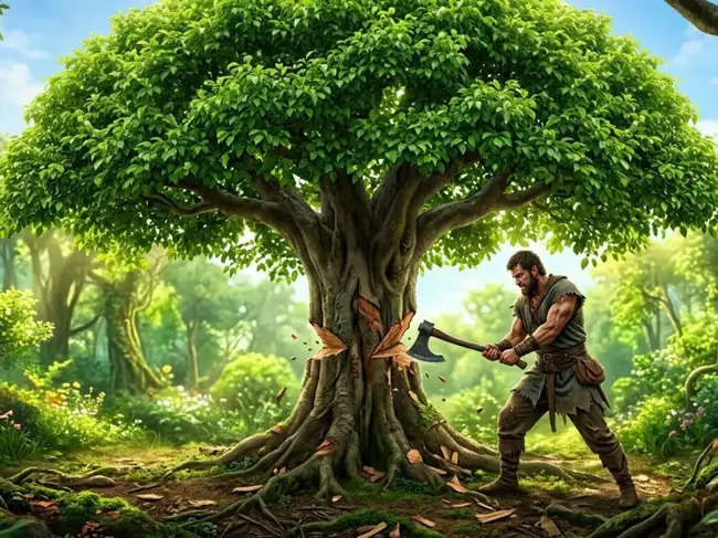 Indian proverb of the day: ‘The tree does not deny its shade even to ...