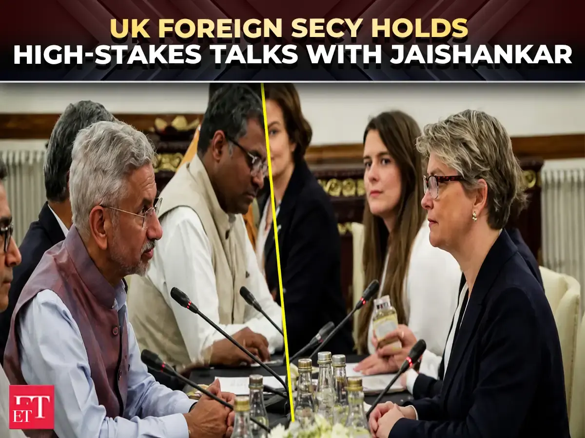 EAM Jaishankar meets UK Foreign Secy Cooper, discusses India-UK Vision ...