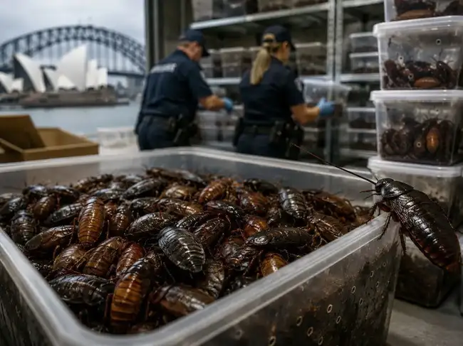 1 lakh cockroaches seized in Australia and authorities are concerned ...