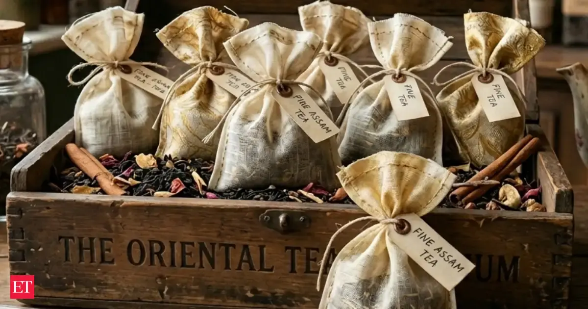 In 1908, a New York merchant mailed tea samples in silk pouches to cut ...