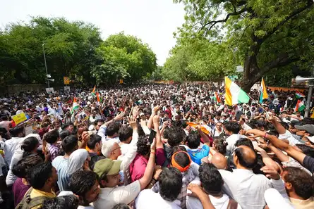 Cockroach Janta Party Protest Live Updates: 'Not only exam or education ...