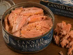 In 1979, old salmon cans were stored in an Alaskan cannery, and decades ...