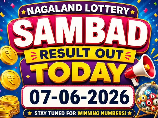Nagaland Lottery Sambad result out today (07-06-2026); check Rs 1 crore ...