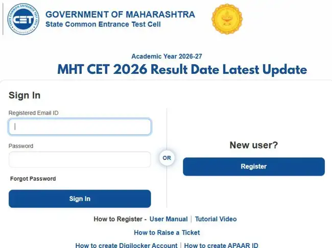 MHT CET Result Date 2026 PCM, PCB: When and how to download the ...