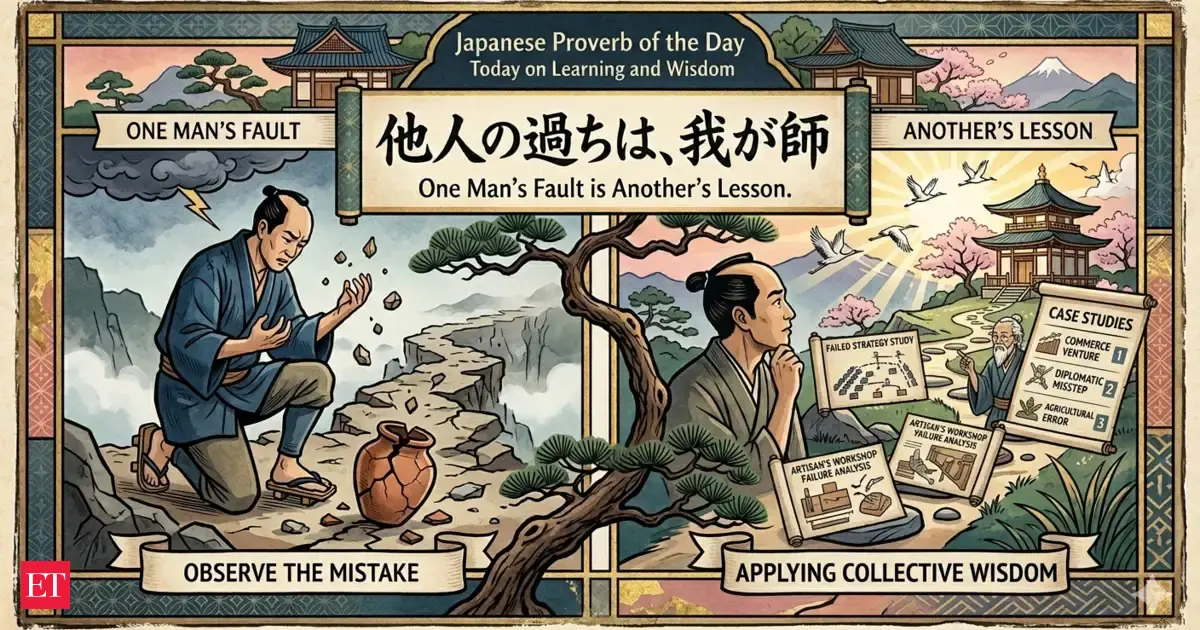 Japanese saying lesson on learning from mistake: Japanese proverb of ...