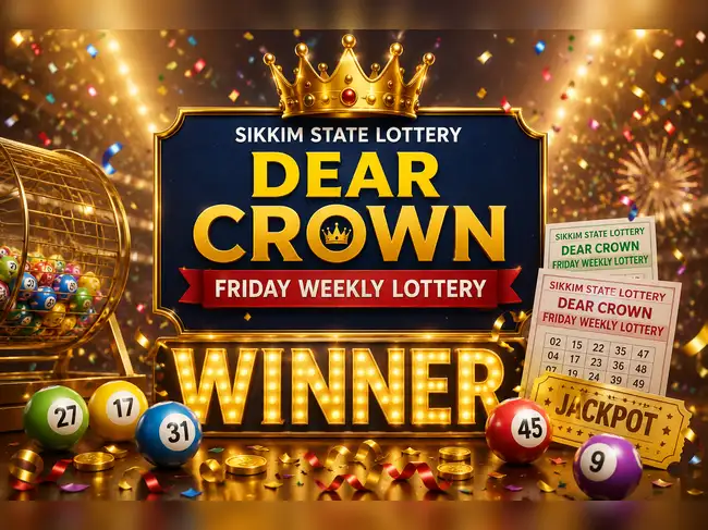 Sikkim State Dear Crown Friday Weekly Lottery result declared (12-06 ...