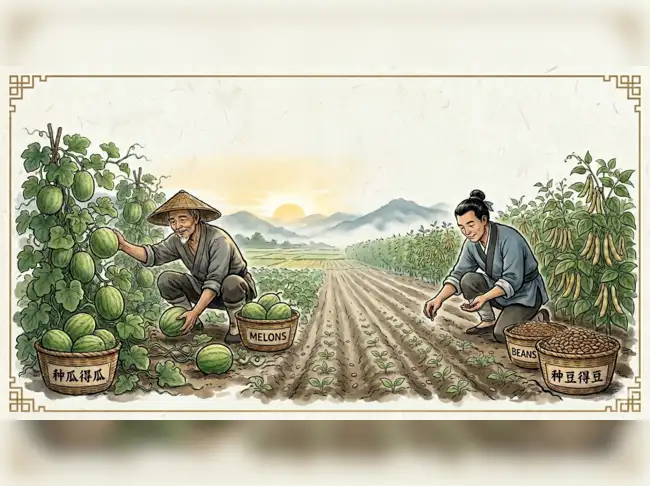 Chinese saying life lesson actions shapes outcomes: Chinese proverb of ...