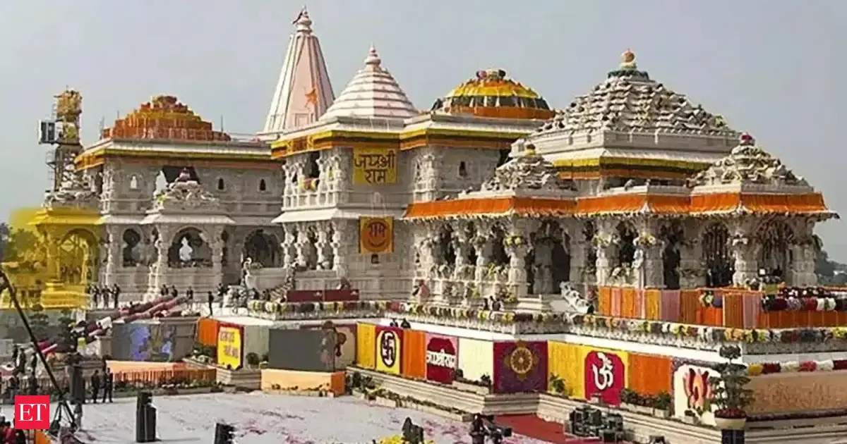 Ram temple donation row: UP govt forms 3-member SIT - The Economic Times