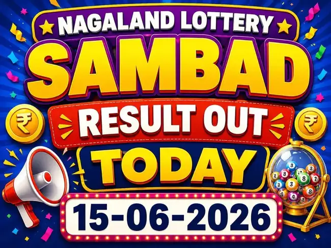 Nagaland Lottery Sambad result out today (15-06-2026); Check ₹1 crore ...