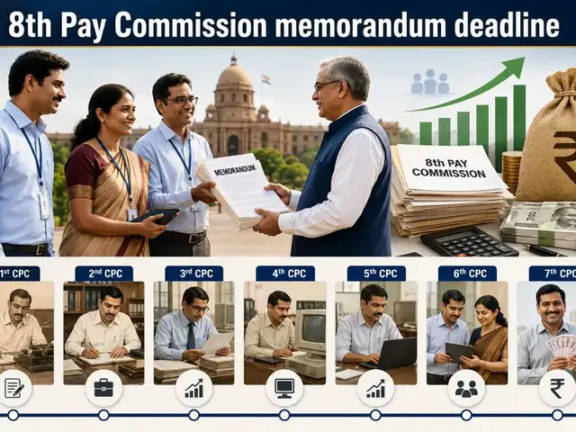 8th Pay Commission memorandum deadline: How minimum, maximum salaries ...