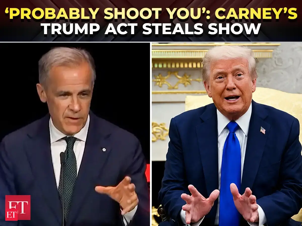 ‘Either they will let you in or…’: Carney’s HILARIOUS Trump impression ...