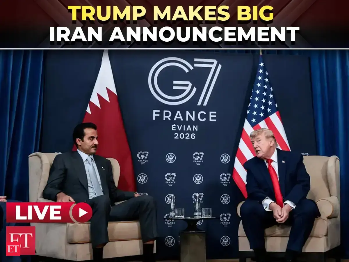LIVE | Trump participates in a bilateral meeting with the Emir of the ...