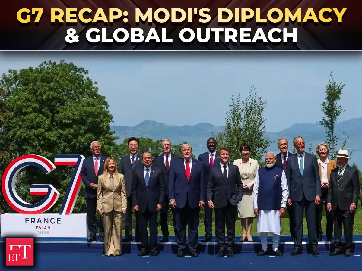 PM Modi posts G7 Summit highlights after key talks with world leaders ...